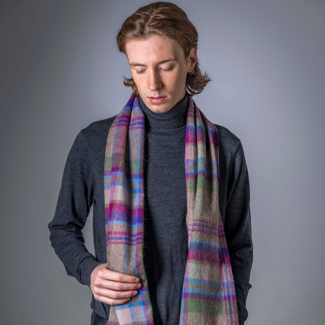 Heritage Traditions 100% Pure Wool Tartan Scarves Shawls and Wraps