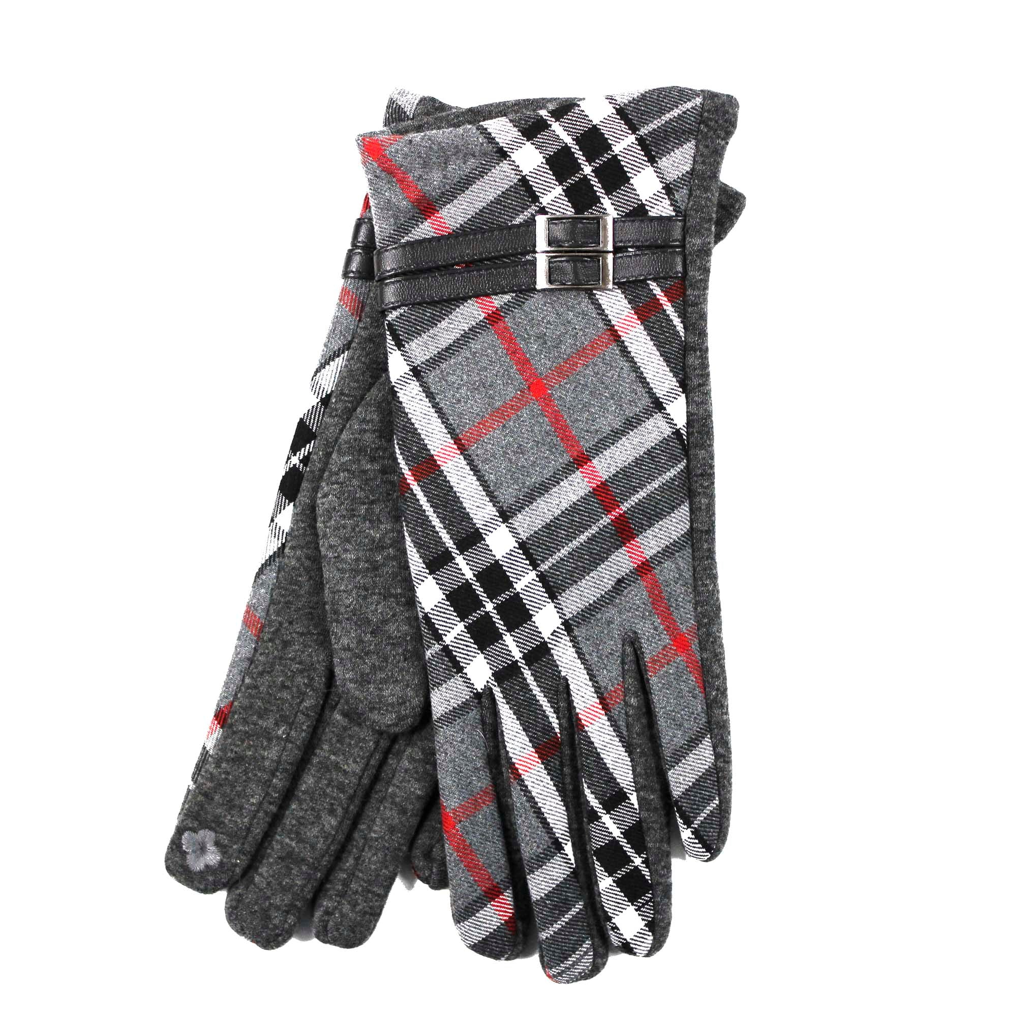 Herringbone Buckle Gloves | Women's Stylish and Functional Accessories ...