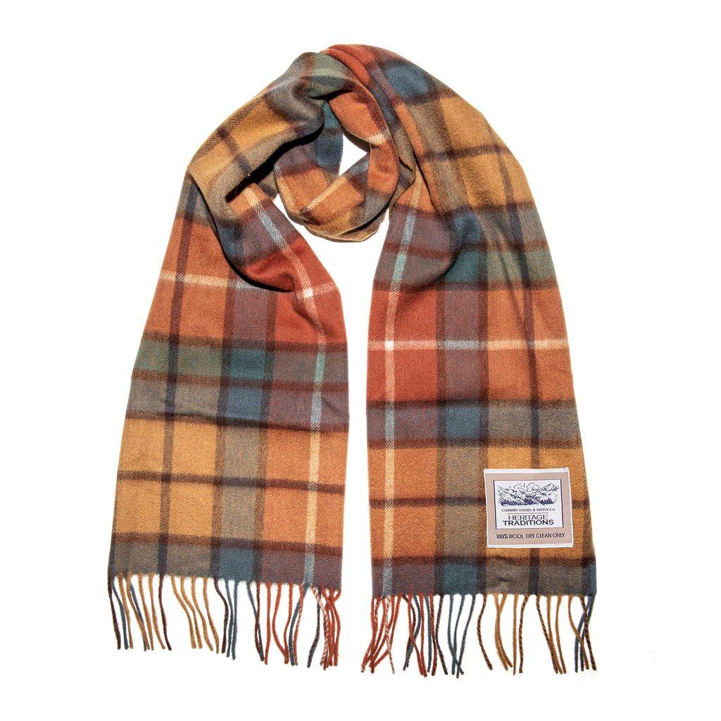 Heritage Traditions 100% Pure Wool Tartan Scarves Shawls and Wraps