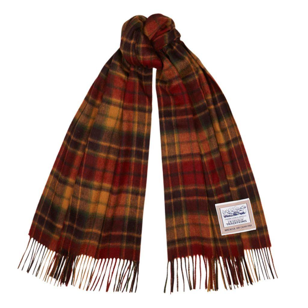 Heritage Traditions 100% Pure Wool Tartan Scarves Shawls and Wraps