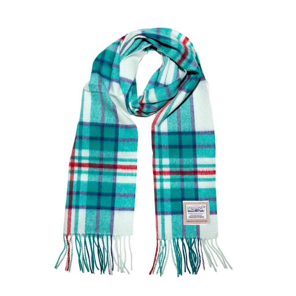 Heritage Traditions 100% Pure Wool Tartan Scarves Shawls and Wraps