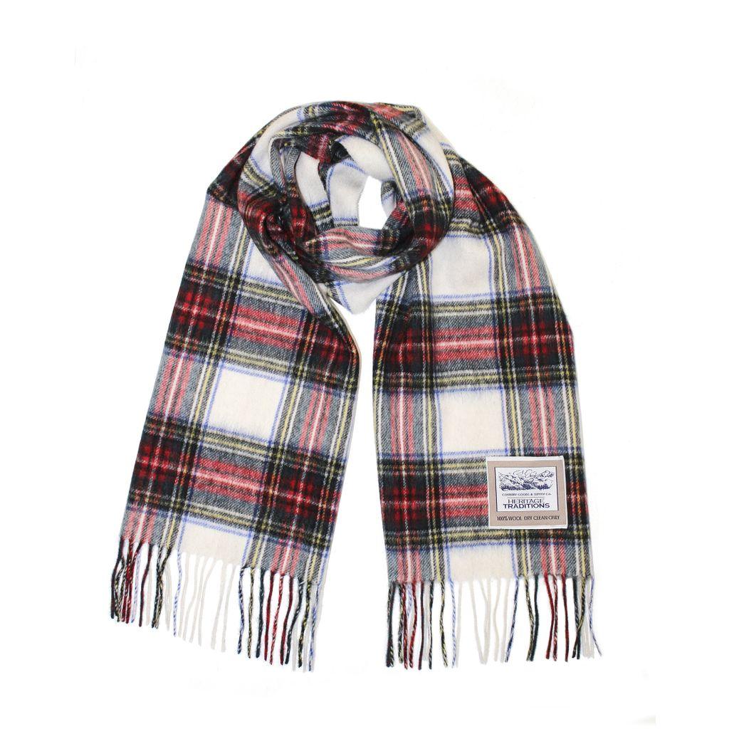 Heritage Traditions 100% Pure Wool Tartan Scarves Shawls and Wraps