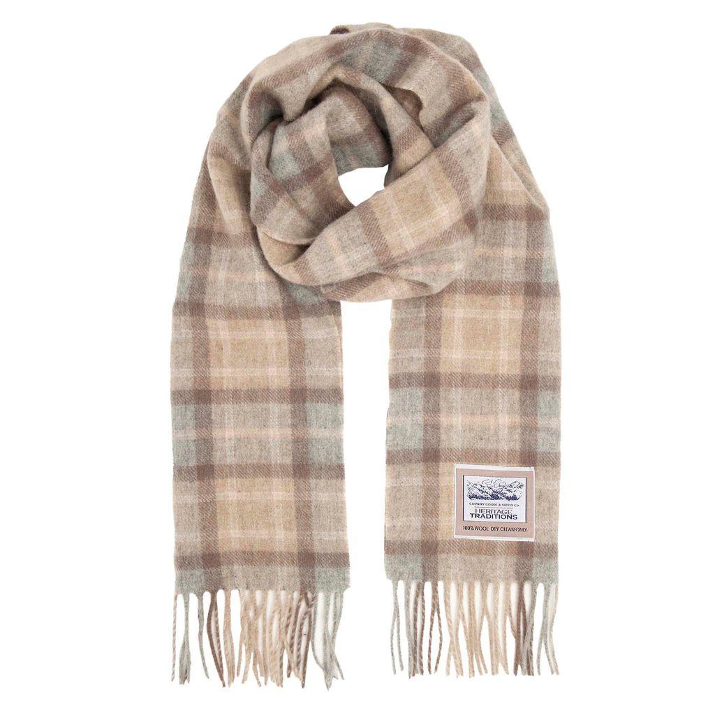 Heritage Traditions 100% Pure Wool Tartan Scarves Shawls and Wraps